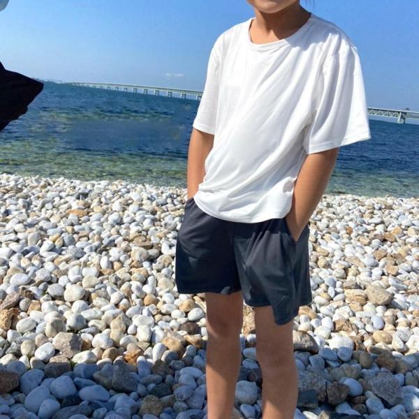 在庫状況：お取り寄せ/5日〜7日で出荷/◆日焼け対策に!キッズ用上下セットアップのラッシュガードが新登場。/[BF0240371B2D]