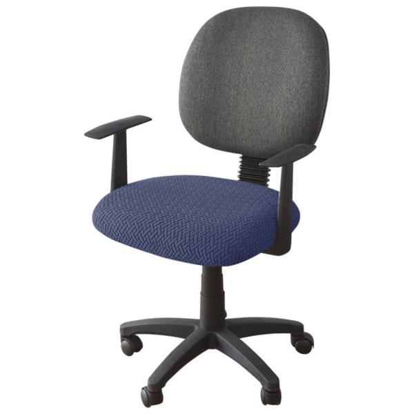 在庫状況：お取り寄せ/5日〜7日で出荷/※こちらの販売ページはチェアカバー、ネイビーとなります◆今お使いのチェアにフィット!◆ぐ〜んと伸びて、パッと着せ替え◆外れにくくて、仕上がりキレイ/[CROE19181A2H]