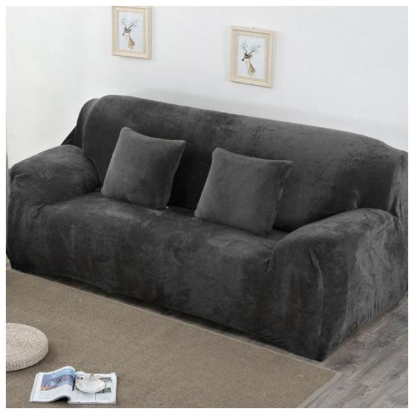 在庫状況：お取り寄せ/5日〜7日で出荷/※こちらの販売ページは3人掛け、ダークグレーとなります◆ピタッとフィット、仕上がりキレイ◆ぐーんと伸びて、パっと着せ替え◆誰でも簡単セッティング/[PMYCOVER11031A2E]