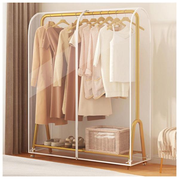 在庫状況：お取り寄せ/5日〜7日で出荷/※こちらの販売ページは90*50*150cm、透明となります◆大切な衣類のホコリ除け、虫除けに◆お手持ちのハンガーラックに最適◆ホコリや汚れを寄せ付けない/[YKB1115S1B2A]