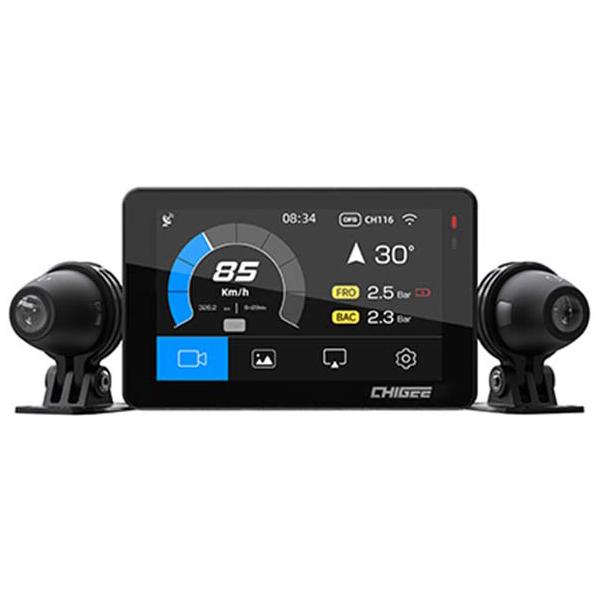 在庫状況：お取り寄せ/お届け：1〜2週間/2024年10月 発売/◆スマホアプリが使える業界最小超コンパクトサイズのドラレコ付4.3inchスマートモニター◆オートバイ専用設計、グローブをしたままでも基本操作が可能◆振動検知式駐車監視緊急録...