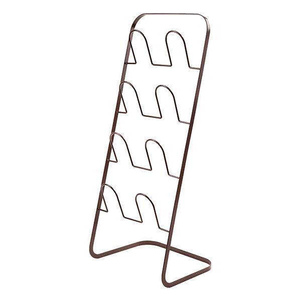 在庫状況：お取り寄せ/7日〜10日で出荷/◆場所を取らずにスッキリ収納できるスリッパラック◆シンプルなフォルムに柔らかな曲線が特徴的なデザイン◆最大8足収納可能/[SRBRトウヨウケス]