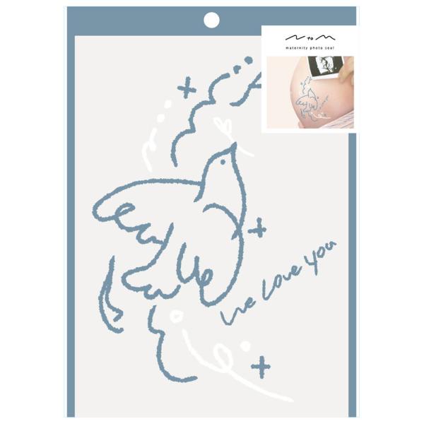 在庫状況：お取り寄せ/7日〜10日で出荷/※傷、かぶれ、アレルギー等がある方、皮膚が敏感な方は使用しないでください。◆マタニティフォト用のボディシール◆ママに寄り添ったナチュラルなイラストでさりげなく貼れるサイズ感◆ご自宅で貼るだけでなので...