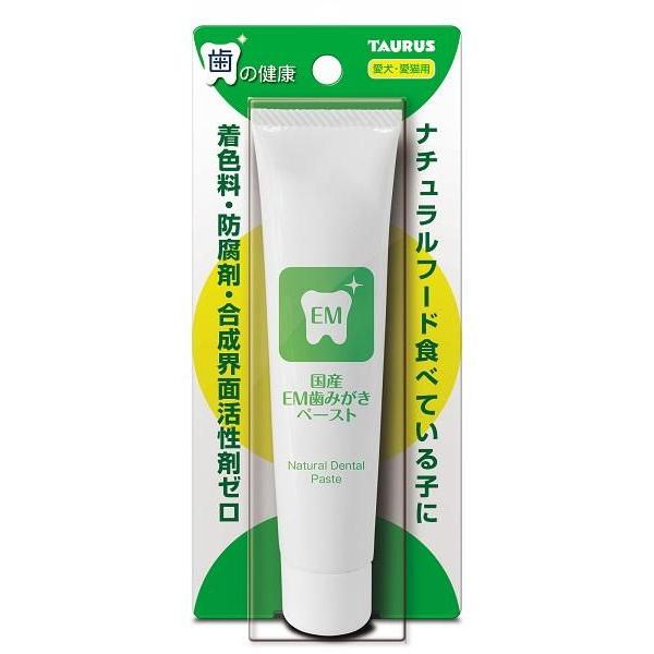 在庫状況：お取り寄せ/7日〜10日で出荷/※仕様やパッケージは、リニューアルなどの理由で変更になっている場合がございます。予めご了承下さい。◆着色料・防腐剤・合成界面活性剤ゼロ。◆EMを使ったペットにやさしい自然派歯みがき。◆歯垢を落とすこ...