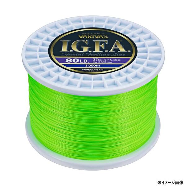 在庫状況：お取り寄せ/お届け：1〜2週間/◆日本初のI.G.F.A.ラインをリリースしたVARIVASから、先端素材と最先端製法で作りあげたトローリング専用ラインです。/[IGFASPトロリング501000]