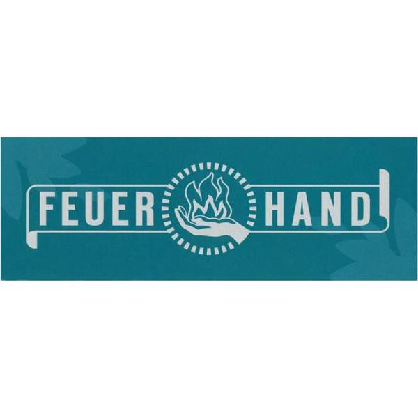 在庫状況：お取り寄せ/3日〜8日で出荷/◆FEUERHANDのロゴステッカー。/[STA13775]