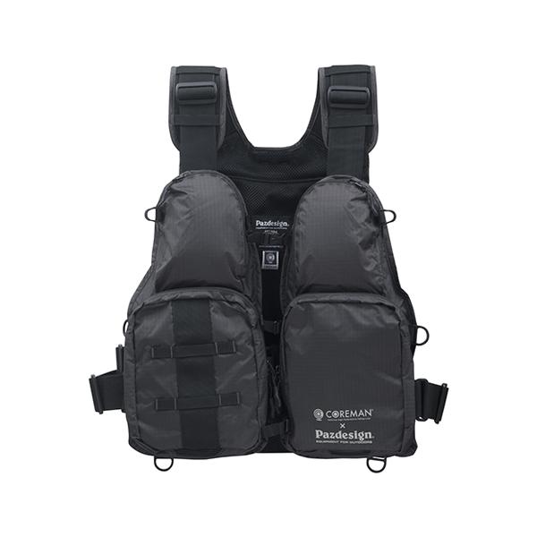 在庫状況：お取り寄せ/※落水・転倒時に浮きますが、国土交通省型式承認品ではありません。救命胴衣ではなくあくまでも補助的な浮力体のベストです。◆極限の軽さと革命的な使い勝手を求めた超軽量モデル!!◆ポケット内には、小型ケースやワームの収納に便...