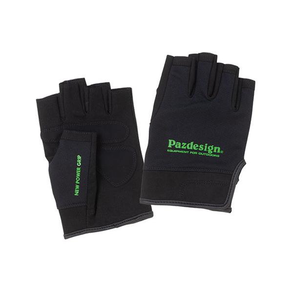 在庫状況：お取り寄せ/◆甲側は吸汗速乾、抗菌加工素材。◆掌側にニューパワーグリップを機能的に配置。/[PGV0383LBKGR]