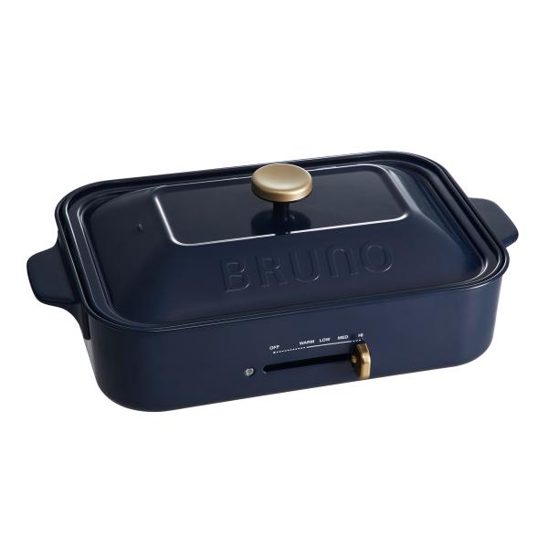 在庫状況：在庫僅少/◆A4スペースにすっきり置ける、食卓でも邪魔にならない!(ちょうどいい)ベストサイズ◆火力は保温〜250℃まで無段階調整ができ、本格的なレシピも作れる満足の火力◆平面プレート、たこ焼きプレート付属/[BOE021NV]