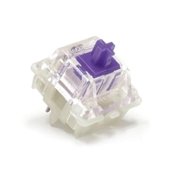在庫状況：お取り寄せ/2025年07月 発売/※本製品はキースイッチセットとなっており、キーボードではありません。また、キートップは含んでおりませんのでご注意ください。◆紫軸(押下圧：45cN)は茶軸(押下圧：55cN)より押下圧が10cN...