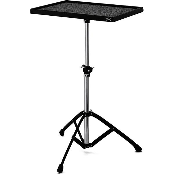 在庫状況：お取り寄せ/◆マレット、スティックはもちろん小さな手持ちのパーカッションも置けるテーブル付きのスタンド/[PTT1824]