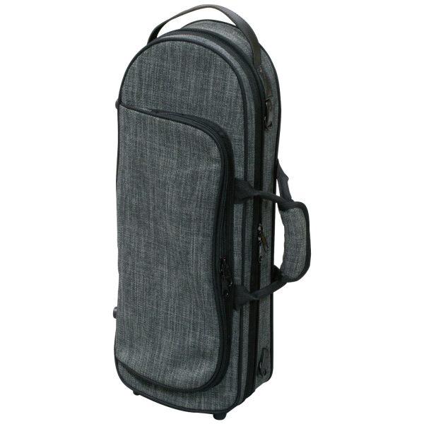 在庫状況：お取り寄せ/3日〜5日で出荷/◆ツイード生地のトランペットケース◆柔らかで高級感のある落ち着いた風合いのコットンツイードを全面に使用したシックなケース◆機能面でも2.1kgと軽量ですが、ガッチリとした内装で大切な楽器をしっかり守り...