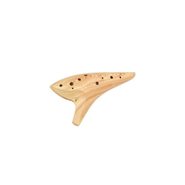 在庫状況：お取り寄せ/3日〜5日で出荷/※専用袋のカラーはランダムとなります。◆高級感ある木目調のプラスチック製オカリナ◆割れのリスクが大幅に少なく、お手入れも簡単◆サウンドに妥協せず設計し、本格的なサウンドを実現/[HXOCARINANAT]