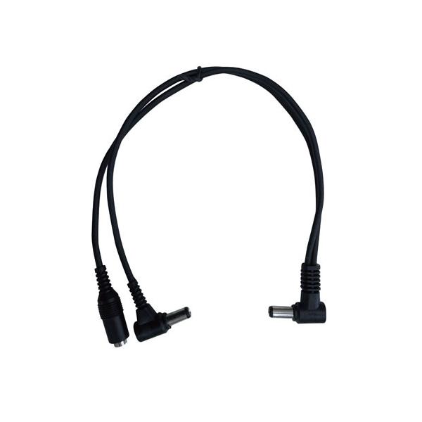 在庫状況：お取り寄せ/3日〜5日で出荷/◆エフェクトボード作成時に大変便利な分配ケーブル◆AC電源を2つのエフェクターに分配することが可能◆余分な長さを抑えることにより配線トラブル等のリスクを避けられます/[DC2キクタニ]