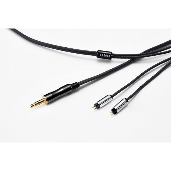 在庫状況：お取り寄せ/お届け：2〜3週間/2020年04月 発売/◆【Custom IEM 2pin⇔3.5mm3極(ステレオ)プラグ】イヤホン用リケーブル(1.2m)◆連続結晶高純度無酸素銅PC-Triple Cを導体に採用したORBオリ...