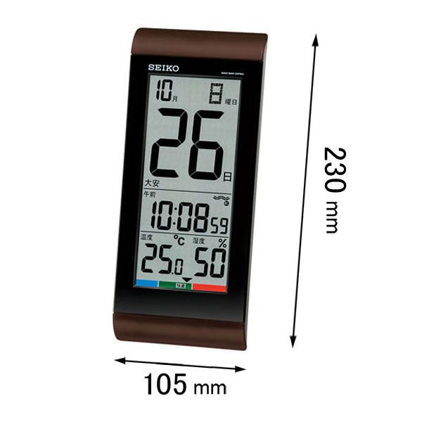 在庫状況：在庫僅少/※付属の電池は、動作を確認するためのモニター用電池(お試し用電池)です。お買い上げ後、仕様の年数に満たないうちに電池寿命が切れることがあります。◆大きな表示でギフトに好適な日めくりタイプ。くっきりと見やすい液晶と高精度の...