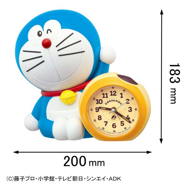 在庫状況：在庫僅少/※時計に組み込まれている電池は動作確認用のモニター用電池です。◆おしゃべり目ざまし時計◆サイズ：183x200x132mm(H×W×D)◆アラーム：おしゃべり　◆スヌーズ機能　◆音量調整　◆アラームモニター