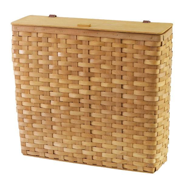 在庫状況：お取り寄せ/7日〜10日で出荷/※手編みのため、サイズに多少の誤差があります。※天然素材を使用しているため、色味が異なったり割れや突起などがある場合がございます。◆天然素材がナチュラルな雰囲気のトイレットペーパーストッカーです。◆...