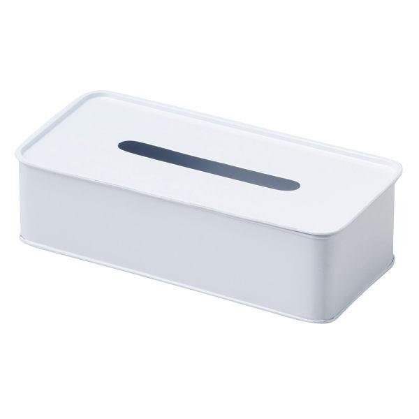 在庫状況：お取り寄せ/7日〜10日で出荷/◆レトロな雰囲気が漂うブリキ素材で、シンプルを極めたこだわりのティッシュケースです。◆マットな仕上がりなので、どんな空間にも馴染み、落ち着きのある空間をつくります。◆蓋がしっかり閉められるので、持ち...