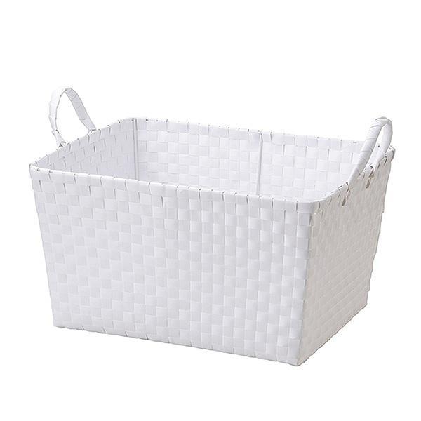 在庫状況：お取り寄せ/7日〜10日で出荷/※一つ一つ手作りのため、サイズ・形に個体差がございます。◆ざっくり収納が気軽にできる大きめPPバスケットです。◆手荷物入れにちょうどいい大きさです。◆汚れてしまってもサッと拭き取ることができるので、...