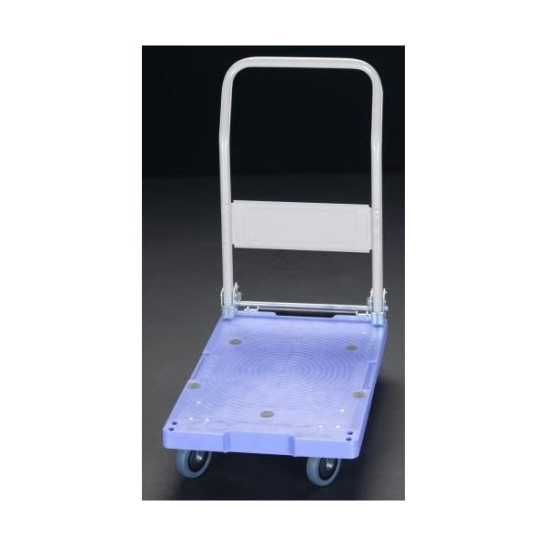 在庫状況：お取り寄せ/3日〜5日で出荷/◆四輪運搬具関連商品です◆大型フットブレーキ付き◆微音キャスター/[EA520B22]