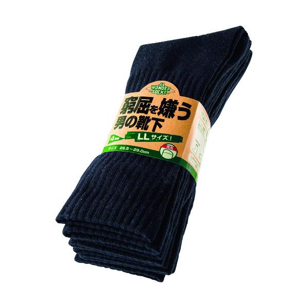 在庫状況：お取り寄せ/取引先在庫あり3日〜5日で出荷/◆足の大きい方用の靴下です。◆仕事、スポーツ、普段履きなど。/[WS9111ユニワルド]