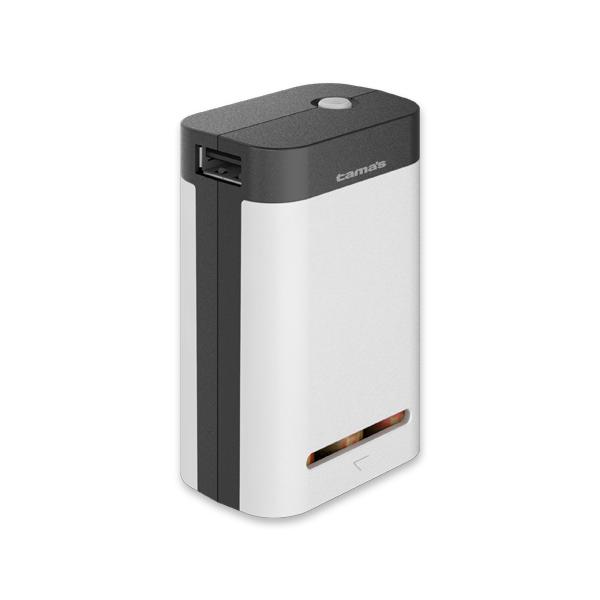 在庫状況：お取り寄せ/3日〜5日で出荷/2018年07月 発売/◆スマホをより多く充電できる電池6本式。◆アルカリ乾電池6本付属。電池交換すれば何度でも充電可能。/[TD47SCW]