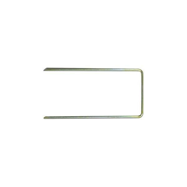 在庫状況：お取り寄せ/◆ラインテープ用杭(100本)◆ラインテープ30〜50mm用U字固定杭/[B4320TOEILIGHT]