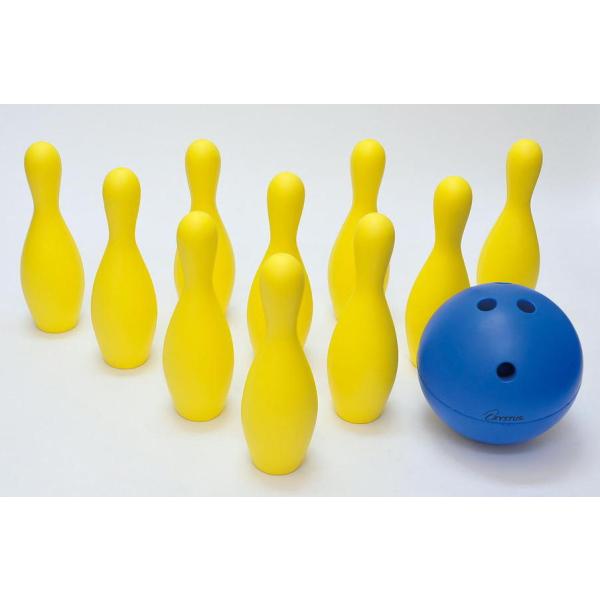 在庫状況：お取り寄せ/◆グループで楽しむことができるボウリングセット◆やわらか素材なので、手軽に楽しむことができます/[B7994TOEILIGHT]