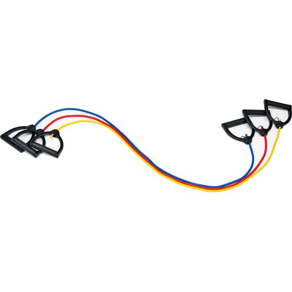 在庫状況：お取り寄せ/※画像はイメージです。※こちらの商品はカラー・黄(8mm)のエクササイズチューブです。※グリップは本品専用です。他のチューブにはご利用いただけません。◆体力レベルに合わせてどこでも簡単エクサイズ◆各種スポーツのフィジカ...