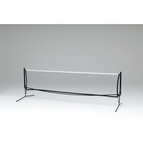 在庫状況：お取り寄せ/※画像はイメージです。※必要に応じてサンドウエイトなど重しを載せてご利用ください。◆どこでも手軽にセット。◆高さ2段階(97cm・156cm)にて使用可能なテニス、バドミントン兼用ネットです。◆屋内外兼用。/[B252...