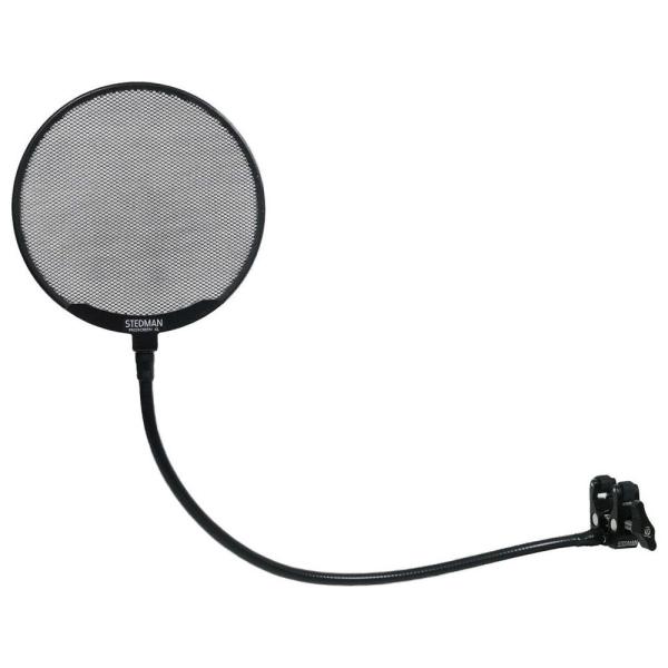 在庫状況：お取り寄せ/◆直径15cmと大きなサイズのメタル製のポッピング・ガードとグース・ネックが一体型になったモデル◆太いマイク・アームに取り付け可能◆金属製なので洗剤を使って水洗いができます/[SPSXLV2]