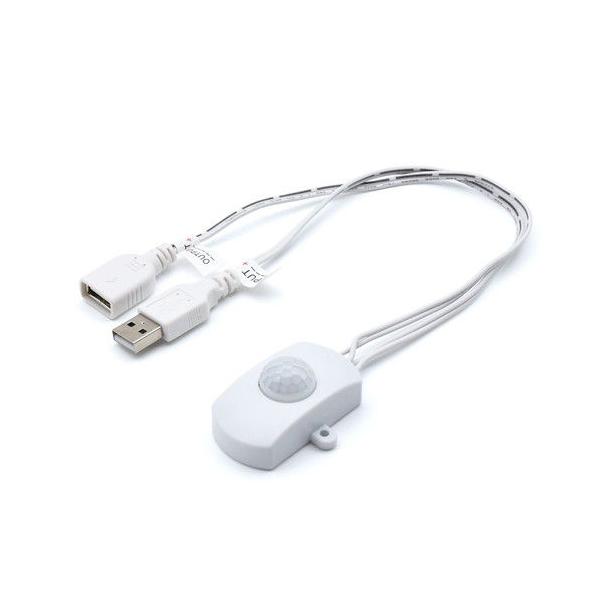 在庫状況：お取り寄せ/◆USB機器の電源を人感センサーでON◆継続検知機能で連続通電可能◆オフタイマーの時間を調節可能/[USENSWH]