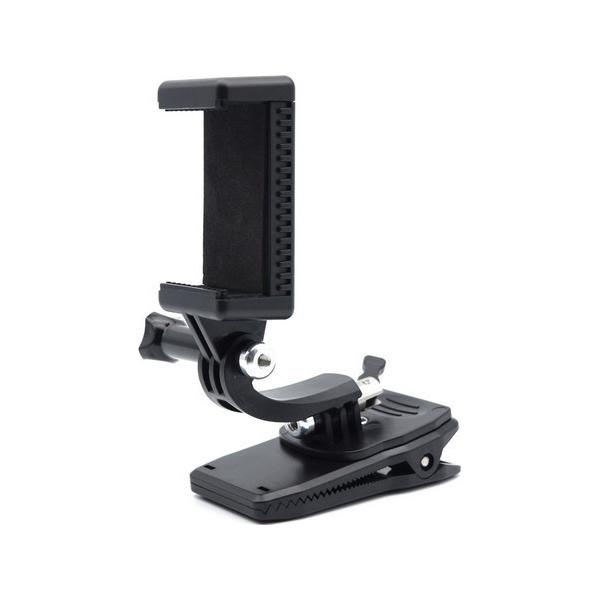 在庫状況：お取り寄せ/2020年03月 発売/◆スマホをズボンのベルトやバックパックのショルダーベルトにマウント!◆自由度の高い角度調整が可能な3軸タイプ。◆荷物の多い旅行中でも手が塞がらず、お手軽にハンズフリー撮影が可能になります。/[B...