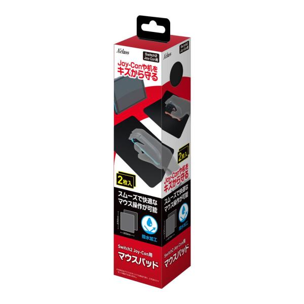 在庫状況：お取り寄せ/Joy-Con本体や机をキズから守る！水をはじいて汚れに強いマウスパッド！