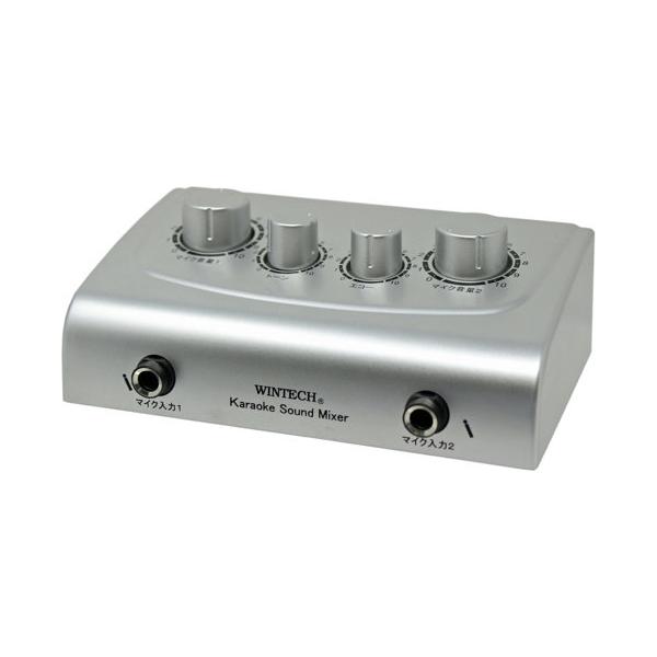 在庫状況：お取り寄せ/◆カラオケエコーミキサー◆マイクミキシング機能、エコー調整機能、トーン調整機能/[CKM1]
