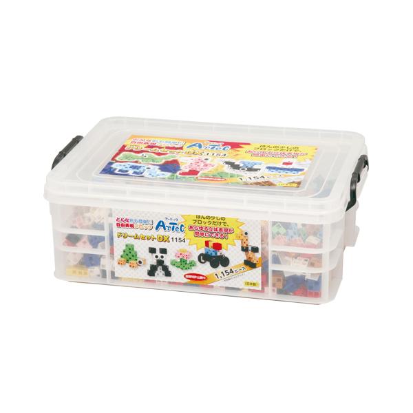 在庫状況：お取り寄せ/2012年11月 発売/※画像はイメージです。実際の商品とは異なる場合がございます。どんな形もかんたん! 自由表現ブロックアーテックブロック ドリームセット DXです。