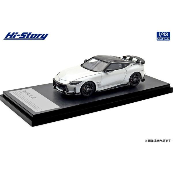 在庫状況：在庫僅少/2026年01月 発売/※画像はイメージです。実際の商品とは異なる場合がございます。ハイストーリー 1/43 IMPUL Z (2024) プリズムホワイト/スーパーブラック 2トーン です。