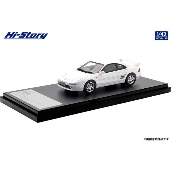 在庫状況：在庫僅少/2026年05月 発売/※画像はイメージです。実際の商品とは異なる場合がございます。ハイストーリー 1/43 Toyota MR2 GT (1997) スーパーホワイトIIです。