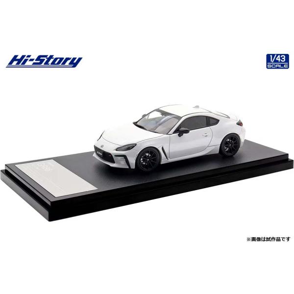 在庫状況：お取り寄せ/2026年02月 発売/※画像はイメージです。実際の商品とは異なる場合がございます。ハイストーリー 1/43 Toyota GR86 RZ (2025) クリスタルホワイトパール です。