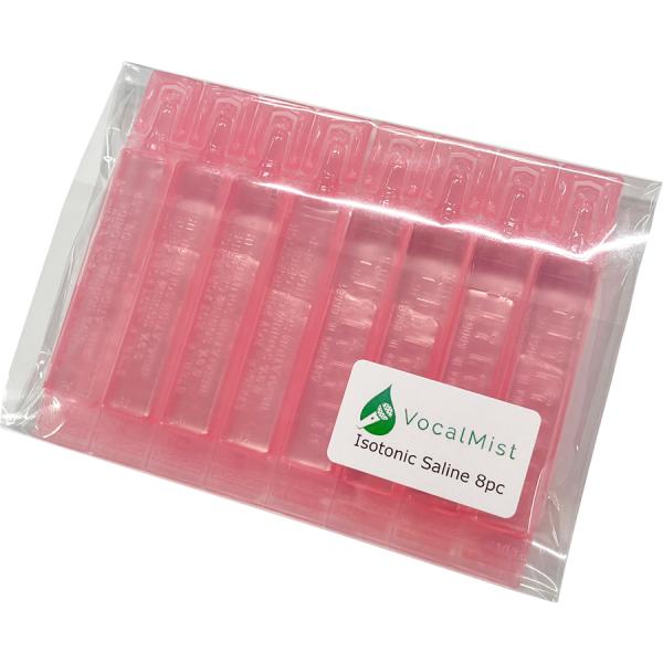 在庫状況：お取り寄せ/◆VocalMist専用等張食塩水 (8本入り)/[ISOTONICSALINE8PC]