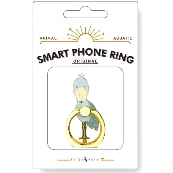 在庫状況：お取り寄せ/◆かわいいアニマルスマホリング◆リングを回転させると、スタンドにもなります。◆スマートフォンの後ろに貼り付けてリングに指を通して、落下防止するアクセサリーです。/[Z0511SR]