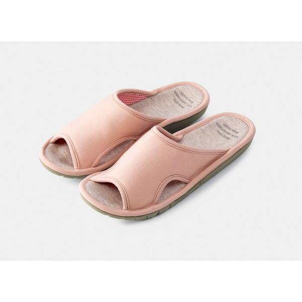 在庫状況：お取り寄せ/◆3Dソール＆低反発クッションが吸い付くような履き心地で、自然に体幹サポート。◆歩きやすく、ずっと履いていられる健康スリッパです。・適応サイズ(約)：22.5〜24.5cm/[511304アルフアツクス]