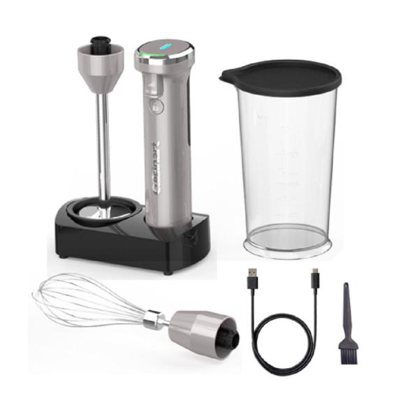 在庫状況：在庫僅少/◆アタッチメントを替えるだけで、(つぶす)(混ぜる)(泡立てる)(かき混ぜる)ができる◆コードレスでもパワー十分。DCモーター搭載◆充電量が一目でわかるLEDランプ/[RHB1020J]