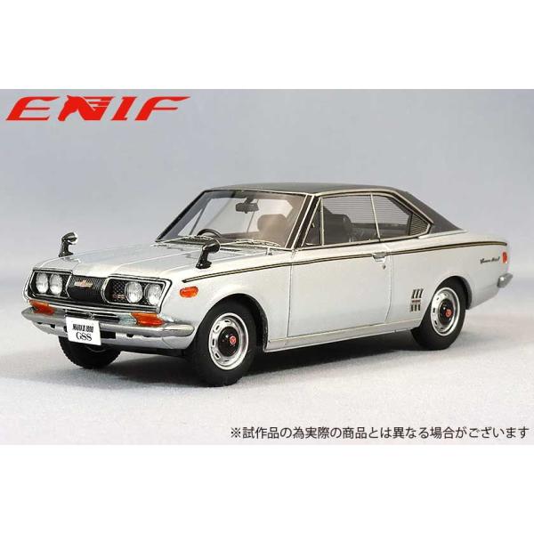 在庫状況：在庫僅少/◆2026年08月 発売/※画像はイメージです。実際の商品とは異なる場合がございます。ENIF 1/43 トヨペット コロナ マーク II 1900 ハードトップ GSS 1971年型 シルバープラチナメタリック です。