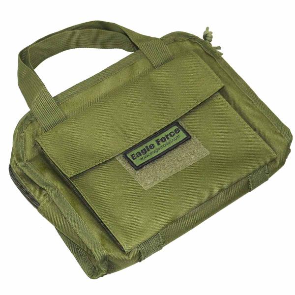 在庫状況：お取り寄せ/※画像はイメージです。実際の商品とは異なる場合がございます。※エアガンは別売りです。イーグル模型 ピストルバッグV5 (OD)ピストル×1pcs＆マガジン×1-3pcsです。