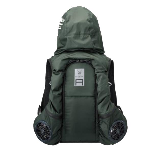 在庫状況：お取り寄せ/お届け：約1週間/※風量は社内基準において測定した値です。ご使用時の目安としてご覧ください。※フルハーネスを使用した場合は保冷バックを使用できません。※スマホ供給用のケーブルは付属していません。◆大風量24Vの風がダイ...