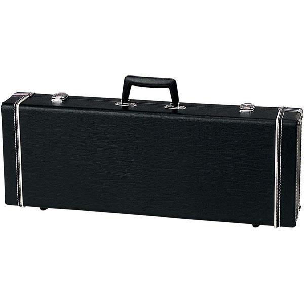 在庫状況：お取り寄せ/◆ウクレレ用角型ハードケース◆ソプラノウクレレ全般対応◆ブラックレザー、クローム金具使用/[UC150KC]