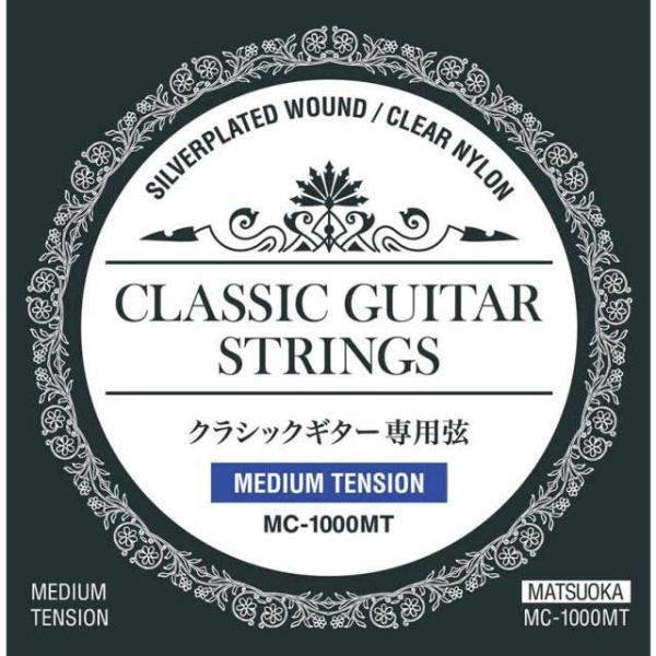 在庫状況：お取り寄せ/3日〜5日で出荷/◆SILVERPLATED WOUND◆CLEAR NYLON◆MEDIUM TENSION/[MC1000MT]