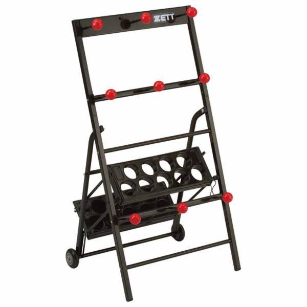 在庫状況：お取り寄せ/3日〜8日で出荷/2010年01月 発売/◆従来のヘルメット掛け付バットスタンドが、さらに軽量になり取扱やすくなって再登場!グラウンドでのバット・ヘルメット整理に最適な商品となります◆また、キャスターが付いて持ち運びも...